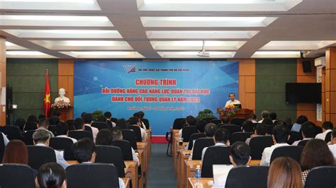 Nâng cao năng lực Quản trị Đại học tại ĐHQG HCM