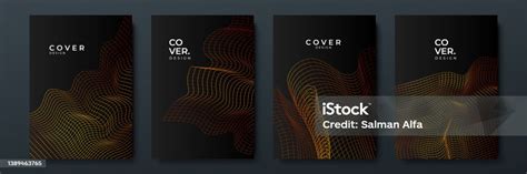 현대적인 럭셔리 블랙과 골드 라인은 추상적인 배경을 커버합니다 모던 한 블랙 스트라이프 커버 디자인 세트 초대장 웨딩 명함을 위한 럭셔리 크리에이티브 골드 다이내믹 대각선