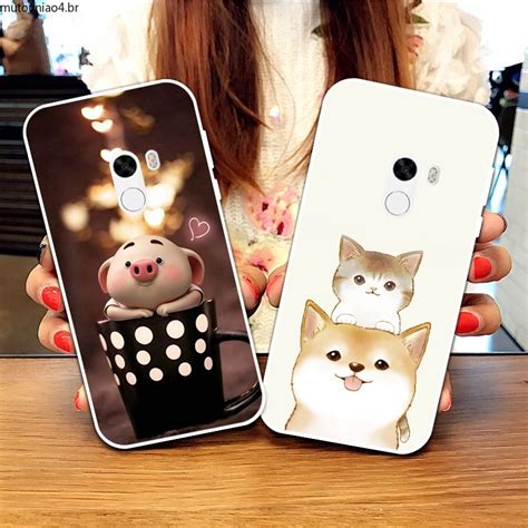 Capa Flexível De Silicone Tpu Pussy Para Xiaomi Mix Note Max A A c s Se Lite