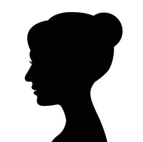 Side View Of Woman Face Vector Illustration 9097099 Vector Art At Vecteezy