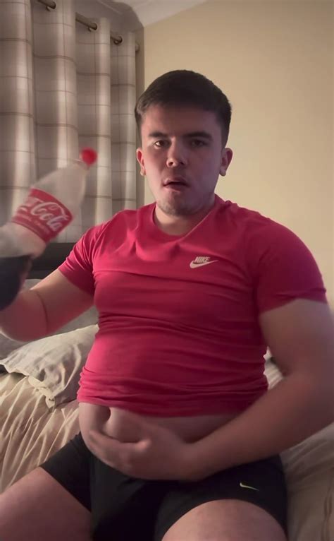 Guy Drinking Coke