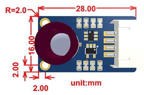 Mlx90640 Infrared Thermal Imager Module Sensor 32 24 Pixels 50 Degrees 110 Degrees I2c