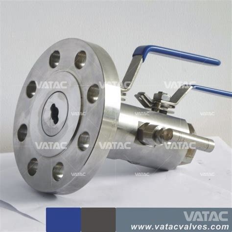 Dbb Forged Stainless Steel Monoflange Valve Monoflange Valve And Double Block And Bleed Ball Valve