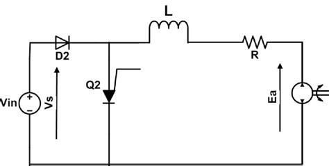 4 Step Up Chopper Power Circuit Corresponding To State 3 And 2 In Download Scientific Diagram
