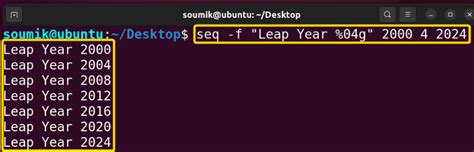 The “seq” Command In Linux With 8 Practical Examples Linuxsimply