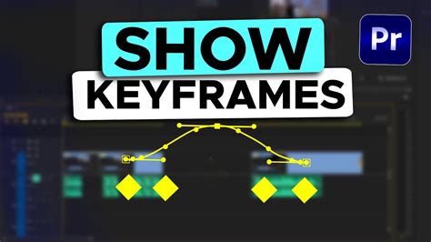 How To Only Show Keyframes In Timeline In Premiere Pro Youtube