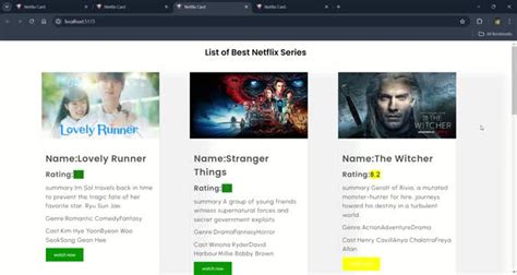 Teertharaj Turkar On Linkedin 🌟 Building My React Skills Styling Netflix Card Project 🌟