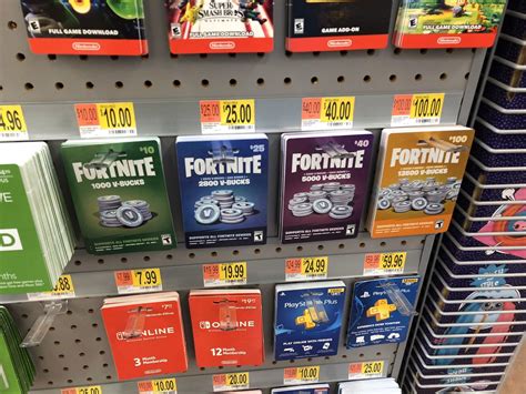 Fortnite V Bucks T Cards Where To Redeem And Buy Them Including Walmart Target And Gamestop