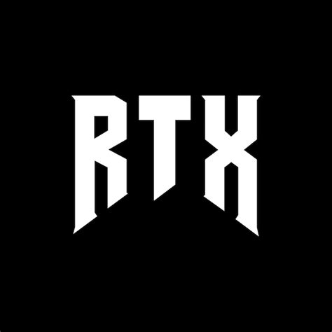 기술 회사 Rtx의 Rtx 글자 로고 디자인 검은색과 색 컬러 조합 Rtx 로고 Rtx 터 Rtx 디자인 Rtx 아이콘 Rtx 알파 Rtx 타이포그래피 로고 디자인
