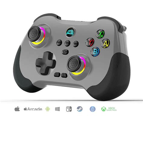 Koiiko Wireless Gaming Controller For Hall Effect Triggers Hall Left And Right Rocker Gamepad For