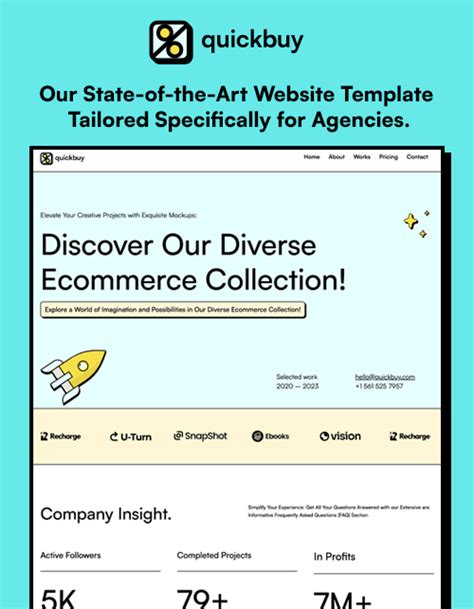 QuickBuy Startup HTML Responsive Website Template