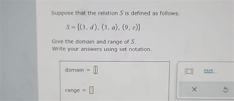 Solved Suppose That The Relation S Is Defined As Chegg Com