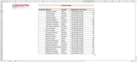 How To Use Hour Function In Excel Learn Easy Steps