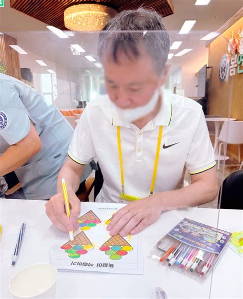 [인지활동] 똑같이 따라 색칠하기 봄연세데이케어센터 부천 주간보호센터