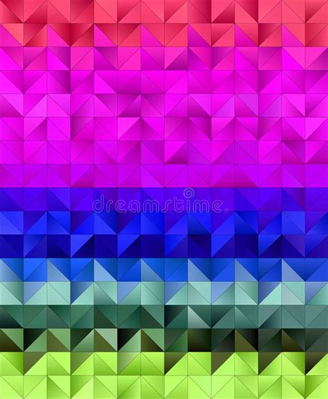 Triangular 3d Modern Background Stock Illustration Illustration Of