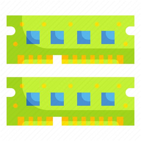 Chip Cpu Memory Processor Ram Icon
