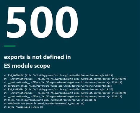 Warn Ssr Error Transforming On Windows · Issue 12668 · Nuxtnuxt