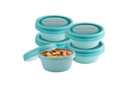 Round Bouncebox Bundle 8oz 5 Pack U Konserve