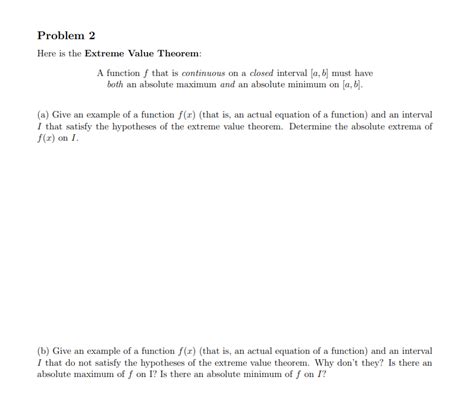 Solved A Give An Example Of A Function F X That Is An Chegg Com