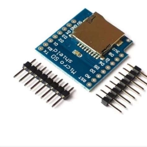 Jual Micro Sd Card Shield For Wemos D1 Mini Tf Wifi Esp8266 Compatible Sd Wireless Module For