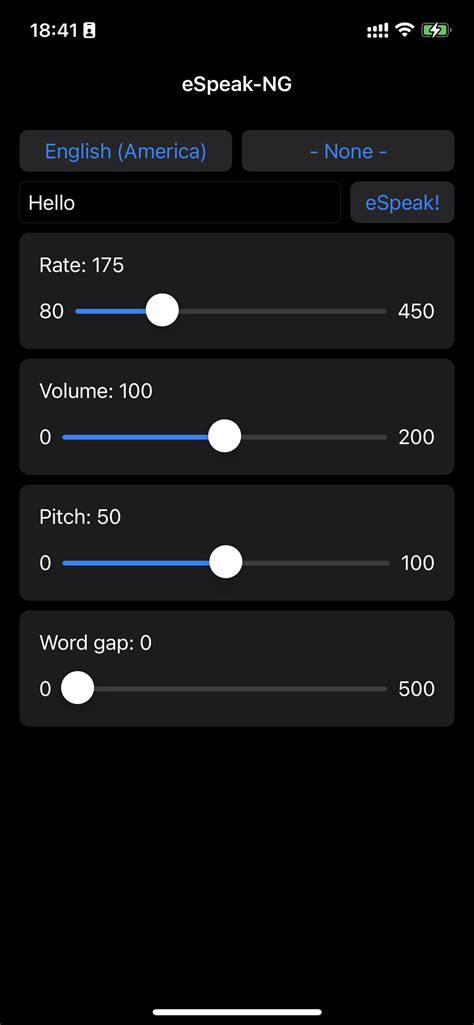 Feature Request Port Espeak Ng To Ios 16 And Expose It To Voiceover Using