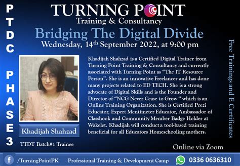 Presenting In Ptdc Phase 3 Khadijah Shahzad