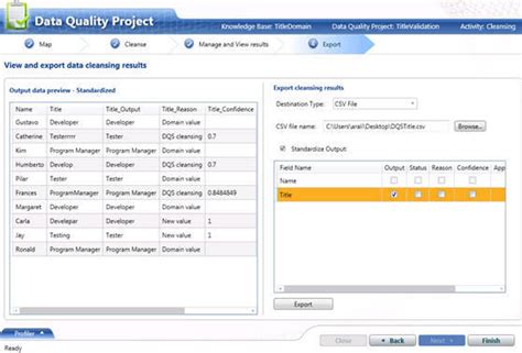 Create Knowledge Base With Sql Server Data Quality Services Part 3