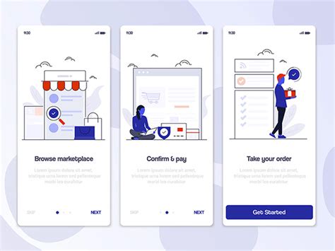 15 Onboarding Screens For App Behance
