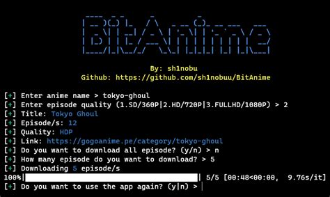GitHub Sh Nobuu BitAnime A Python Script That Allows You To Download