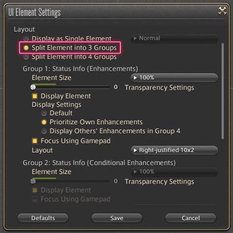 Displaying Enhancement And Enfeeblement Icons Separately Ui Guide