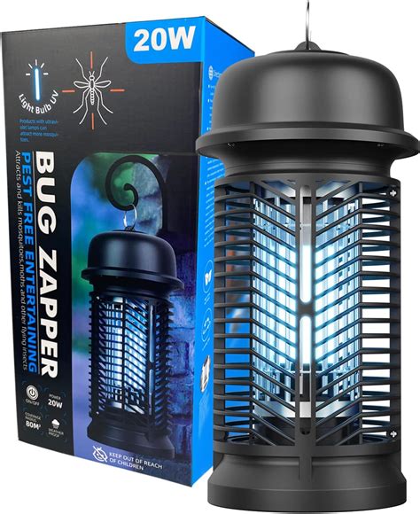 Qremove Zapper Para Insectos 20 W4000 V Con Control De Plagas