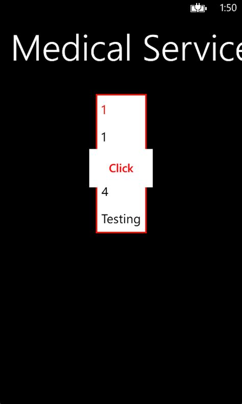 C Listpicker Design Issue And Unable To Add 6th Listpickeritem