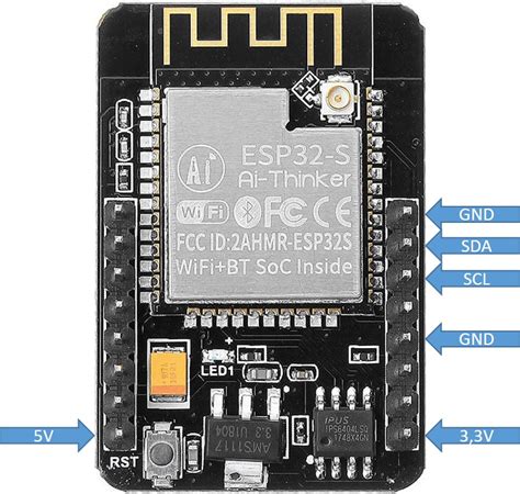 Esp32 Cam Roboter Auto Mit Live Video Stream Selber Bauen I2c Bus