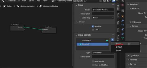 Solved Where Is Coloruv Map Inside The Group Input Node In