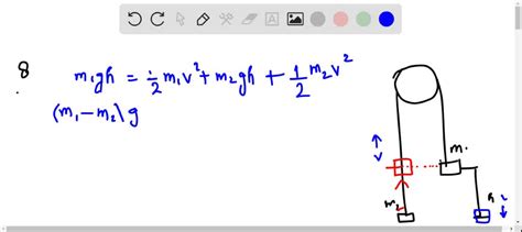 SOLVED Two Objects Are Connected By A Light String Passing Over A