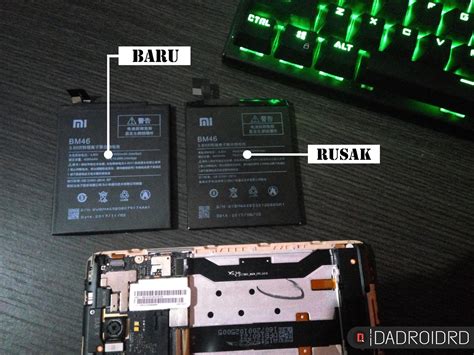 Begini Cara Mudah Mengganti Baterai Tanam Xiaomi Replacement Battery Dadroidrd