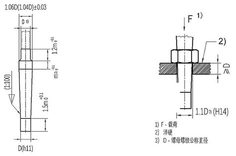 Gb309814标准，gbt 309814 2000紧固件机械性能 螺母扩孔试验