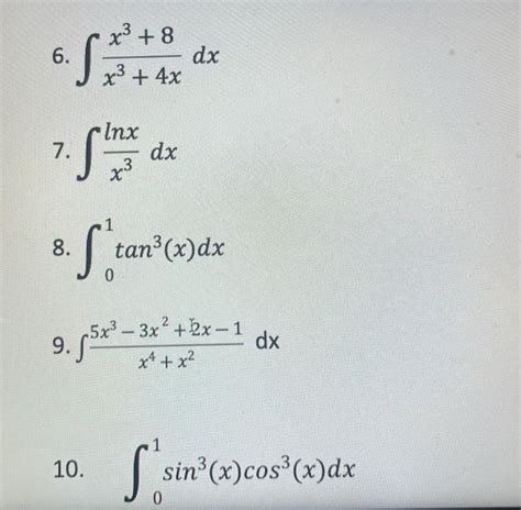 Solved I Did Take Some Integral Limits Out 1