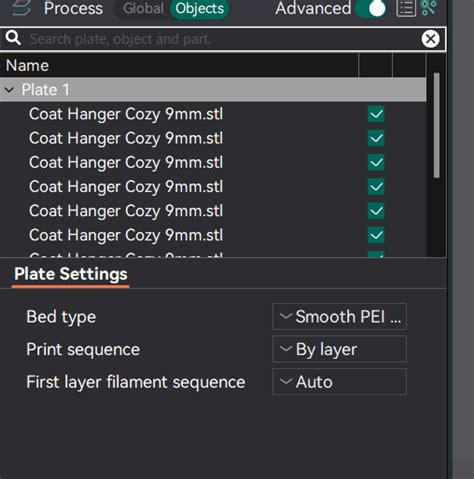 cancel individual objects created with clone r orcaslicer