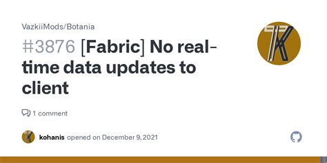 [fabric] no real time data updates to client · issue 3876 · vazkiimods
