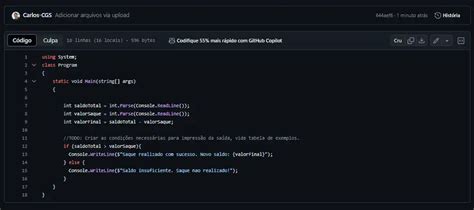 Resolução Desafios De Código Coding The Future Avanade Net Developer Dio Carlos Cgs