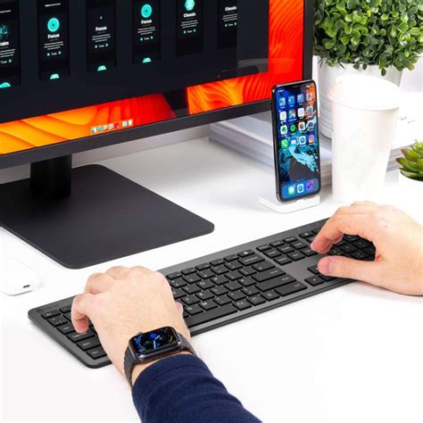 Iclever Gk08 Full Size Wireless Keyboard And Mouse Combo Grau Schwarz Usb De Preisvergleich