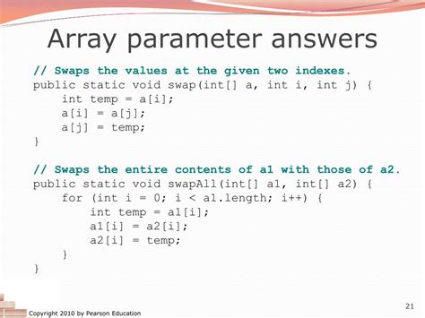 ppt array reversal algorithm implementation guide powerpoint presentation id 2988710