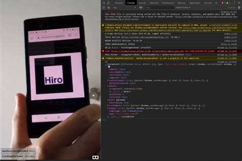 Arjs Not Working Anymore Hiro And Barcode Markers Not Recognised · Issue 523 · Jeromeetienne