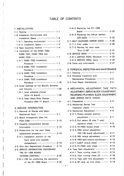 SONY PCM7030 Service Manual Immediate Download