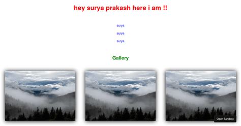 Image Gallery External Css Codesandbox