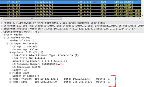 Aspiring Networker Exploring Ospf Messages In A Multi Access Network