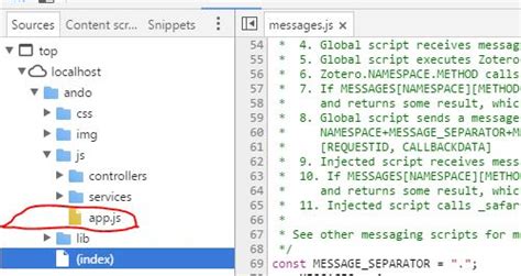 Angularjs Hide Angular Files On The Browser Stack Overflow