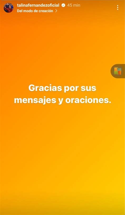 Talina Fernández No Sabía Que Tenía Leucemia Así Se Despidió En Redes Antes De Morir Infobae