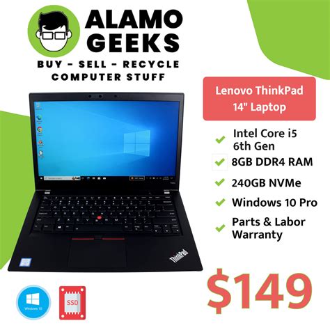Buy Lenovo ThinkPad T S Laptop Intel Core I Th Gen GB GB SSD WIN
